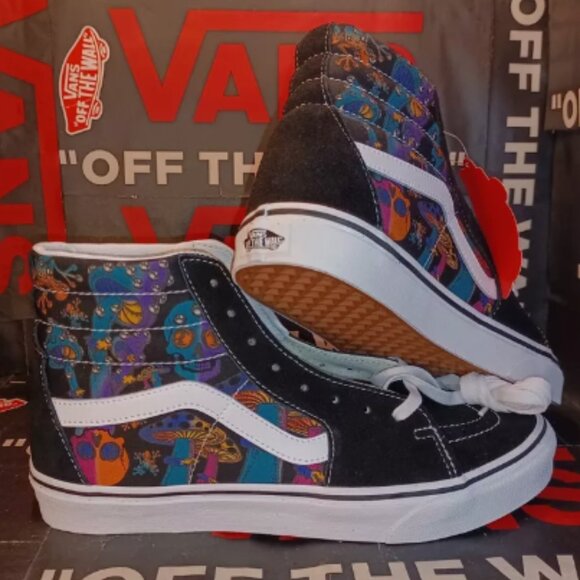 Vans | Shoes | Vans Mens Sk8hi Trippy Drip Blackmulti Canvassuede ...